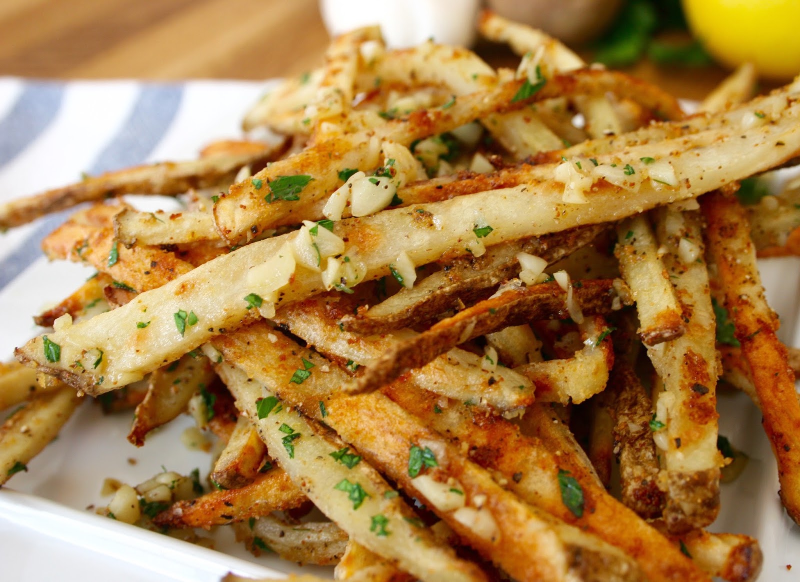 Just A Darling Life: Lemon Garlic Baked Fries