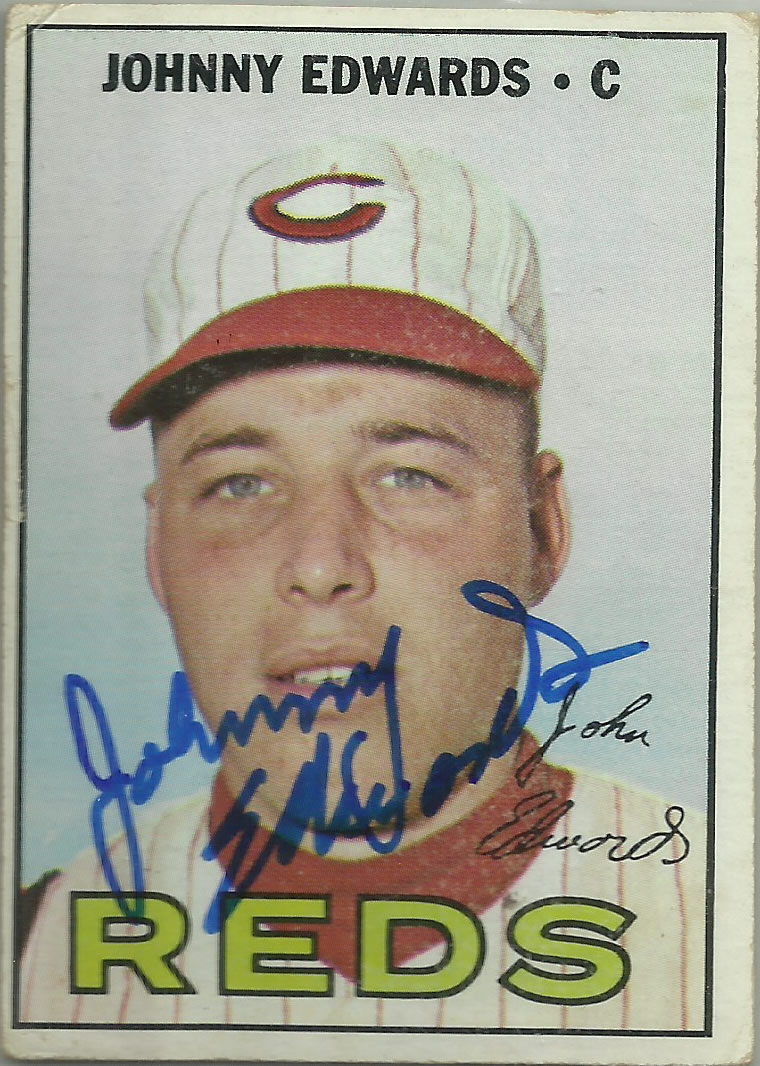 Cincinnati Reds Baseball Card Collector: TTM: Johnny Edwards