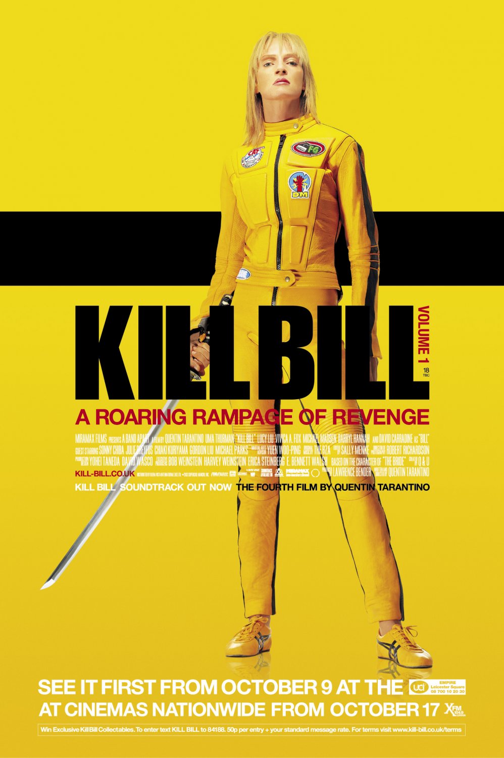 The Geeky Nerfherder Movie Poster Art Kill Bill 2003 And 2004