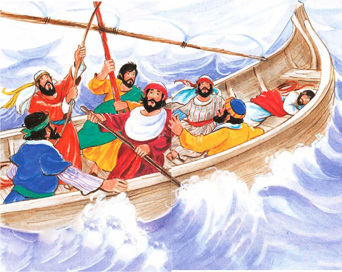 IEQ - Igreja do Evangelho Quadrangular de Cipó-Ba: Com Jesus no barco