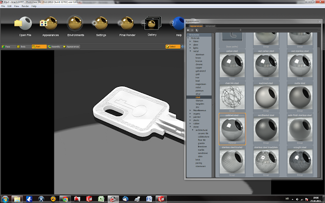 CAD031: PhotoView 360 2010 - fast tutorial