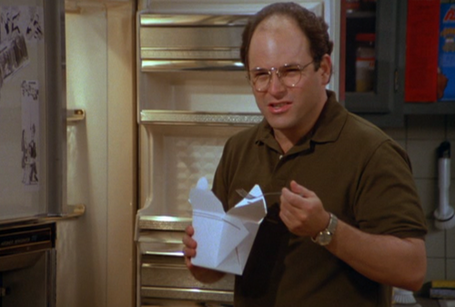 Round and Square: Seinfeld Ethnography (1)—George Eats Trash