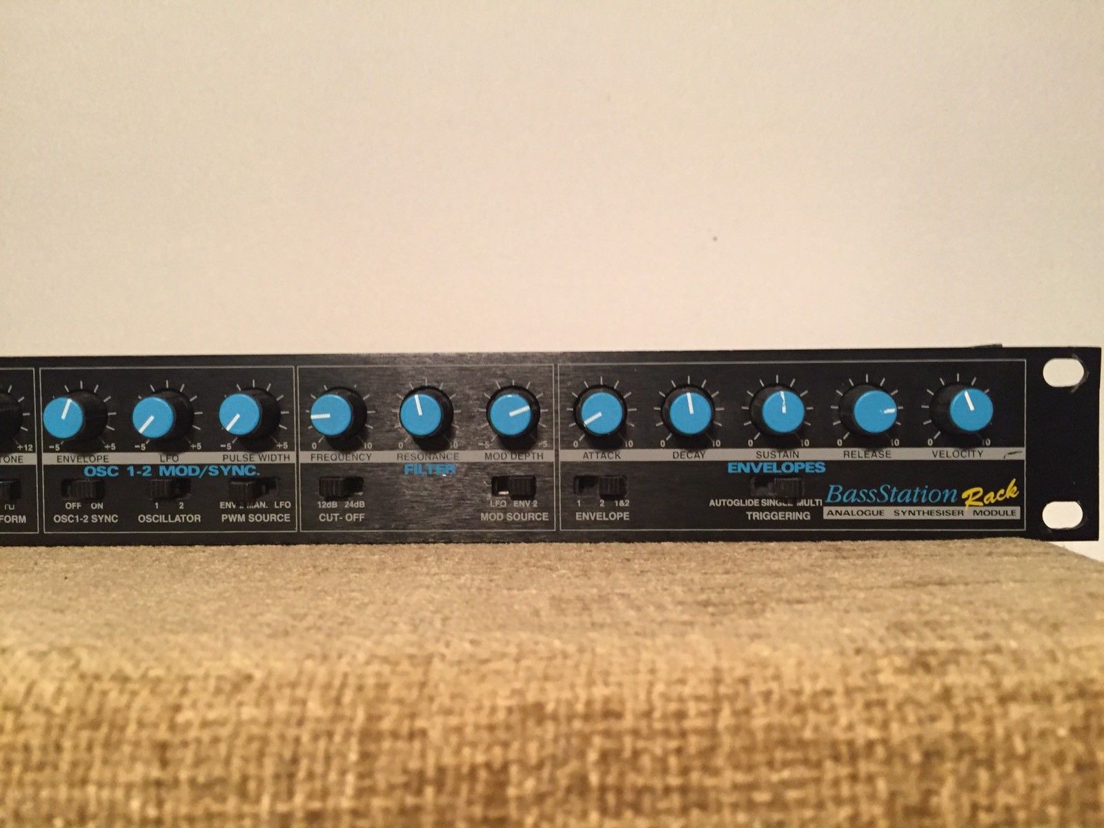MATRIXSYNTH: Novation Bass Station Rack Analogue Synth