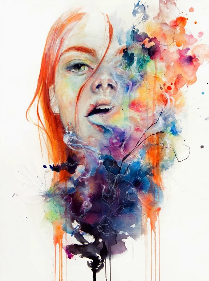 Cromofora La ( Paloma) Contemporary Online Art Gallery: AGNES CECILE
