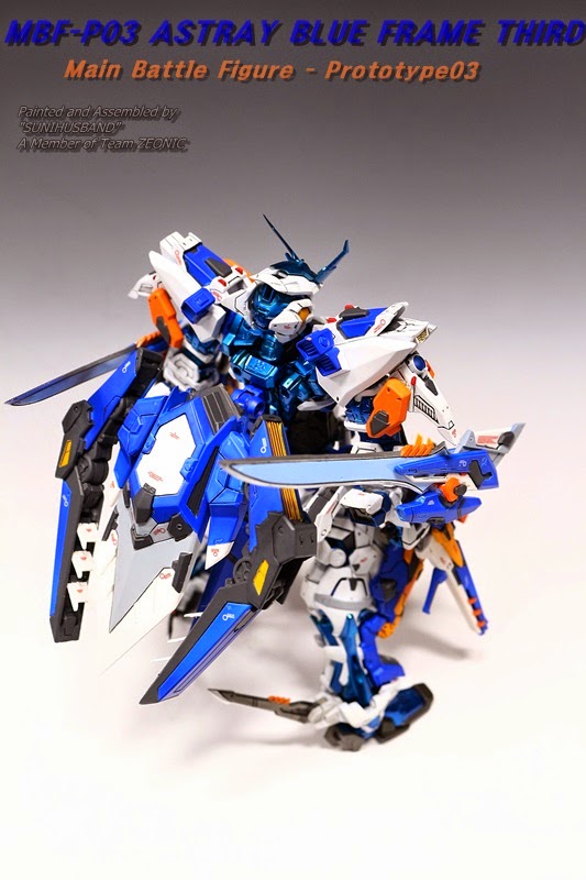 Custom Build: 1/100 Gundam Astray Blue Frame Third "Conversion"