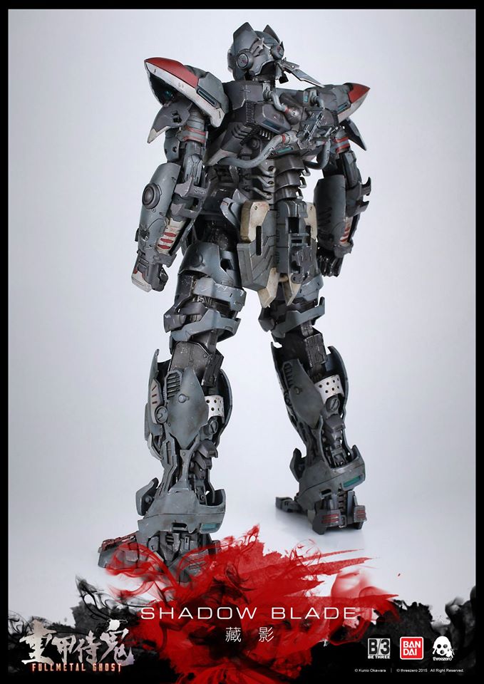 GUNDAM GUY: BANDAI x threezero: B/3 Fullmetal Ghost Shadow Blade - New ...