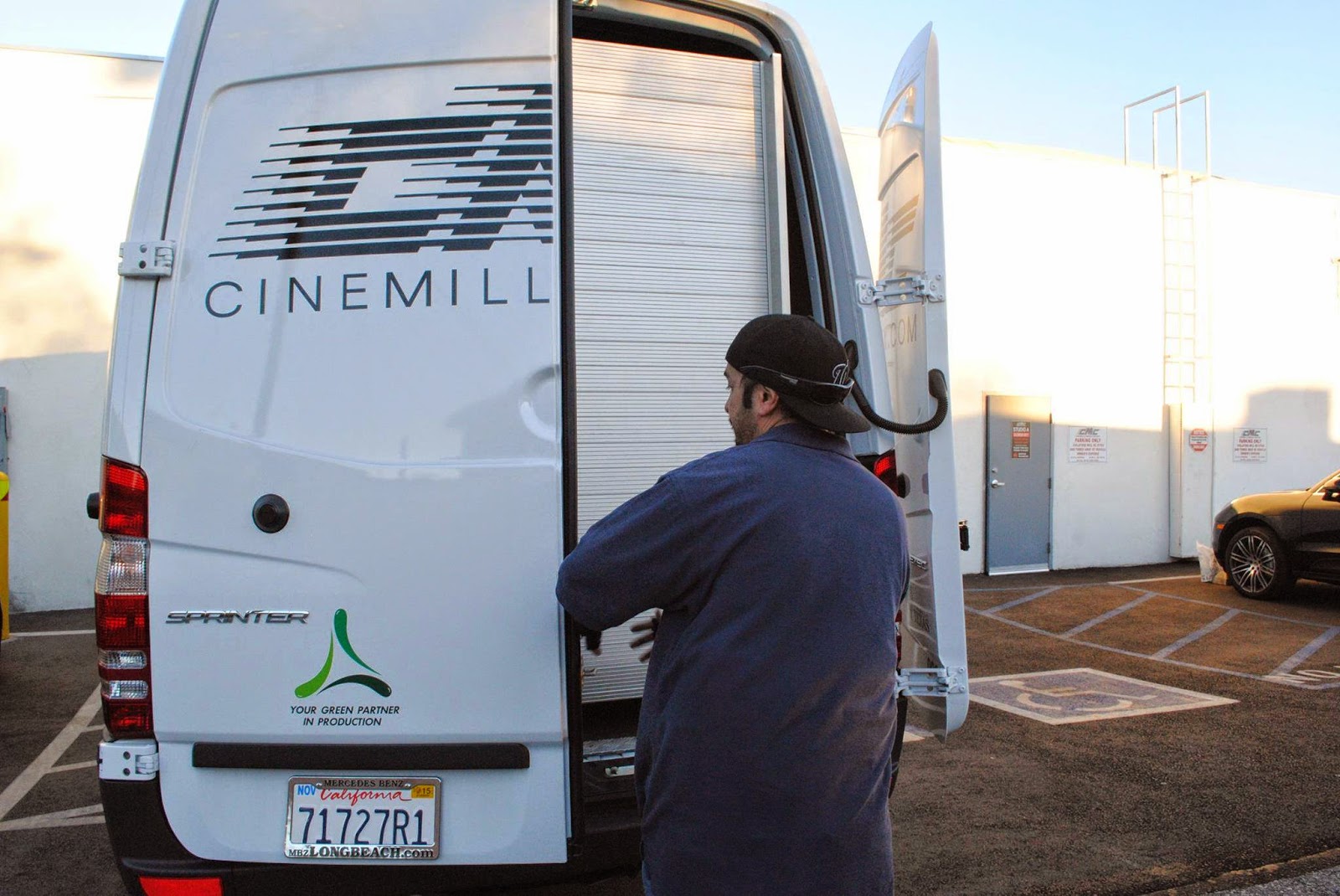 Cinemills: New Bi-fold Ramp Added in CINEMILLS SPRINTER VAN