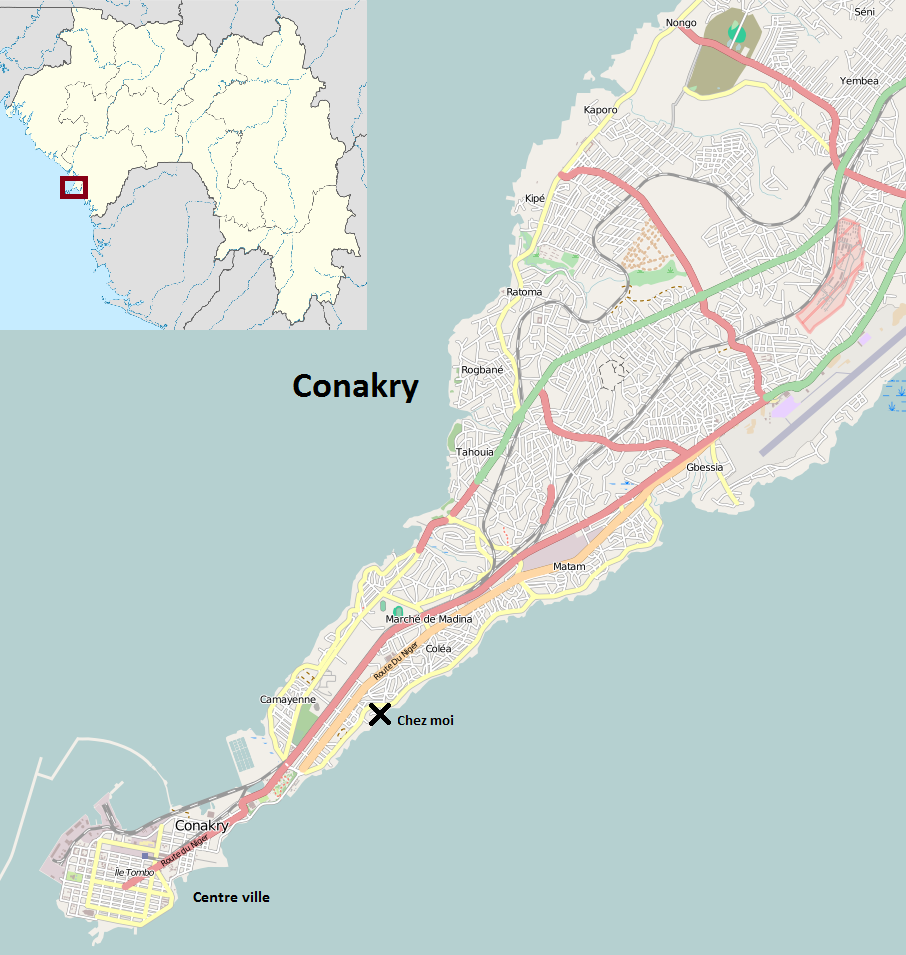 Morceaux choisis de voyages : Conakry