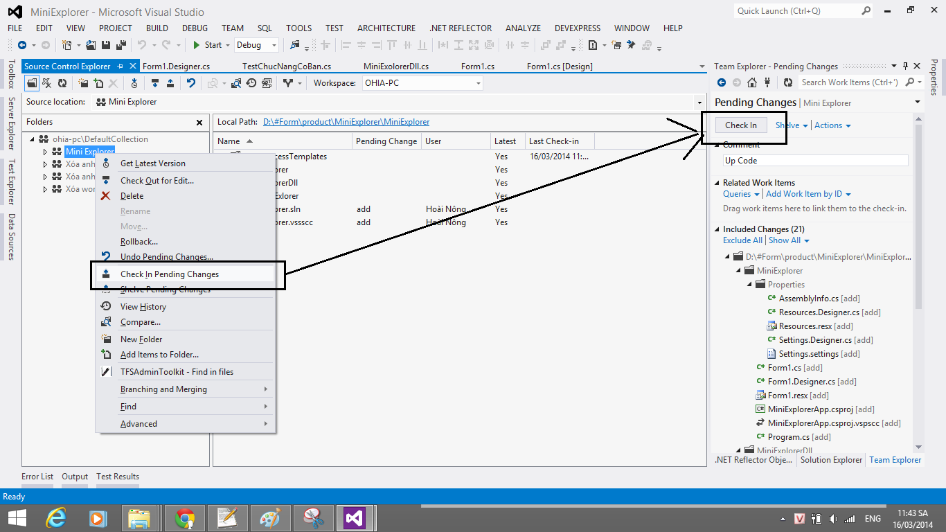 Tfs Source Control Explorer Và Việc Quản Lí Code