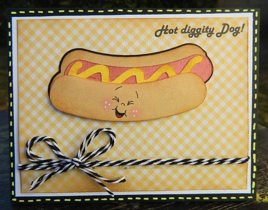 Arcy Scraps!: Hot diggity dog!