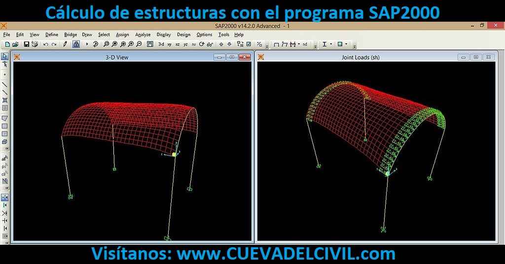 Cálculo de estructuras con el programa SAP2000
