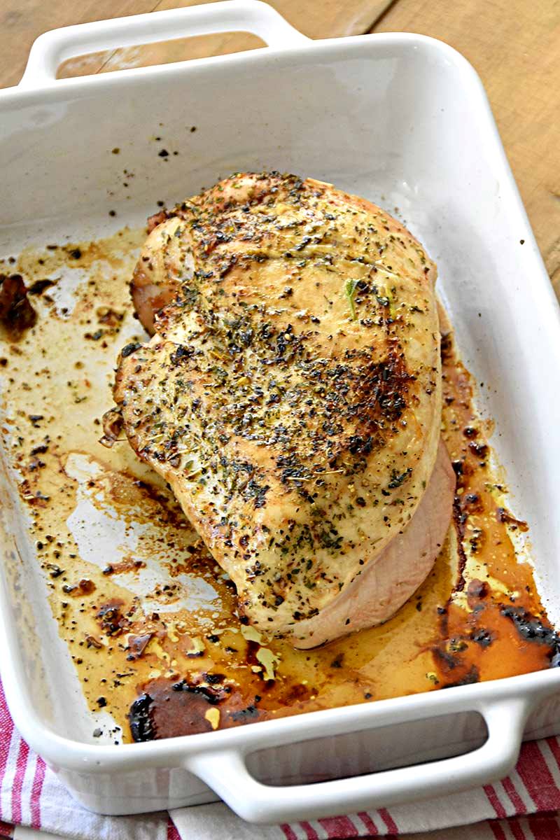 Pechuga natural de pavo cocido — Chez Silvia