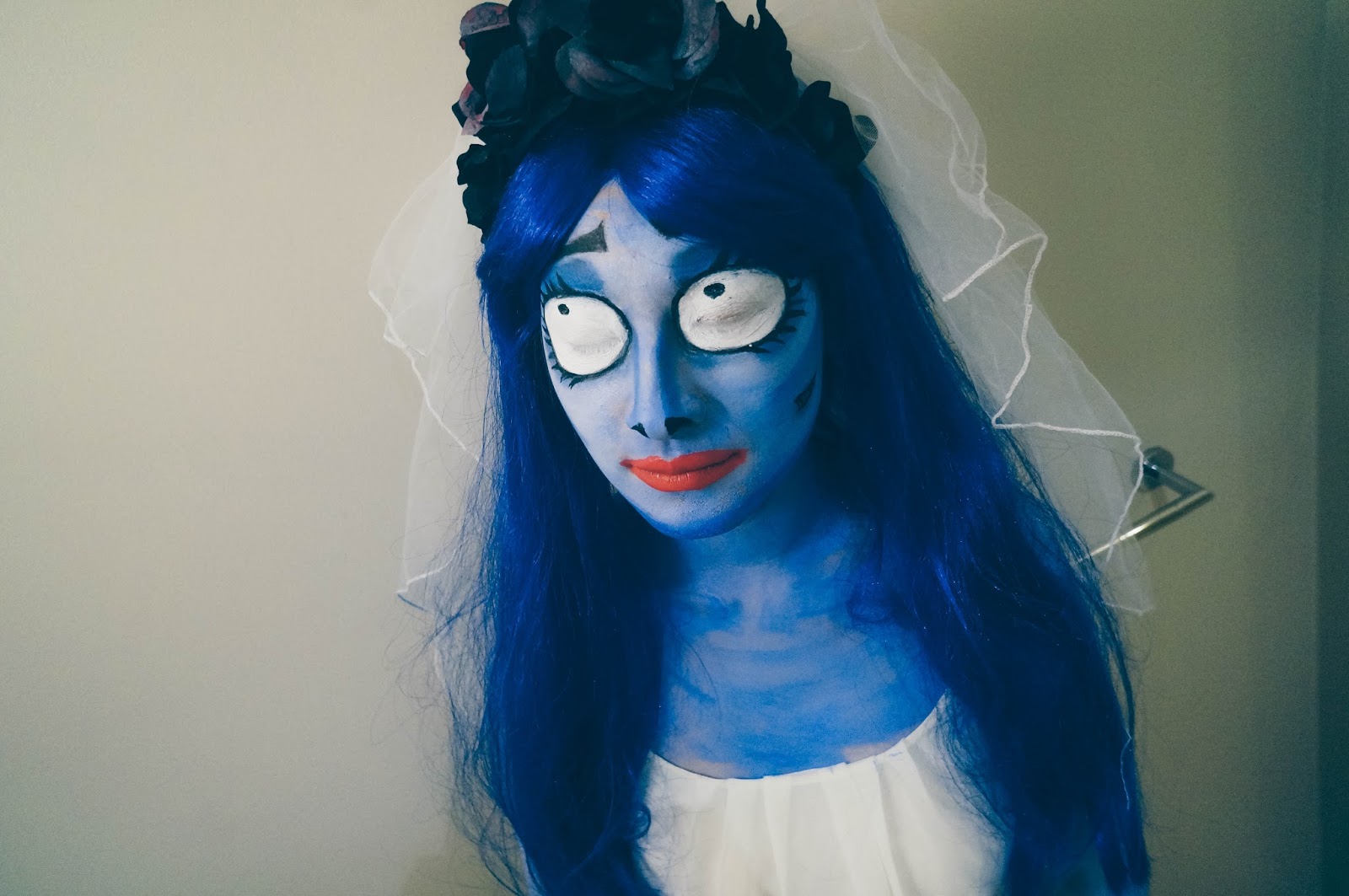 Tim Burton Inspired Emily Corpse Bride Makeup - CATHY HUANG