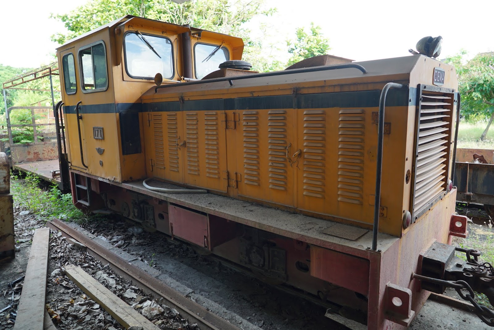 Blair's 鐵道攝影: 德馬牌柴油機車171號 / DIEMA Diesel Locomotive No. 171