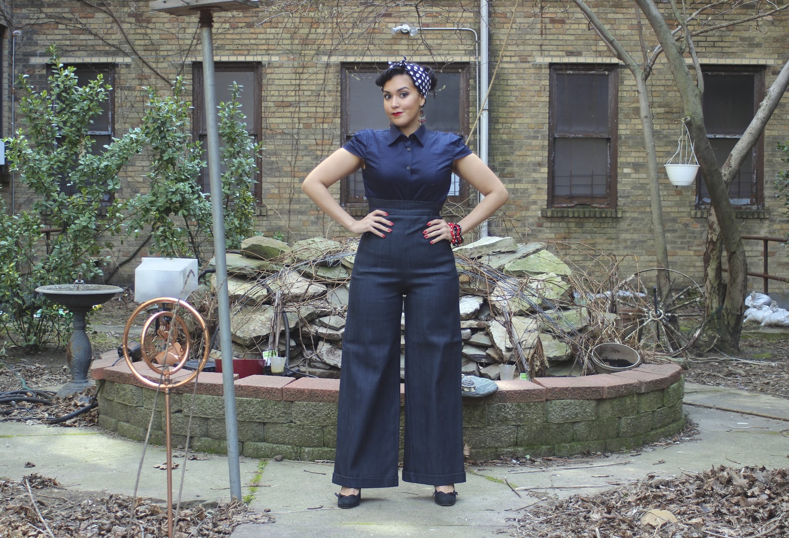 Rosie The Riveter Makeup Tutorial