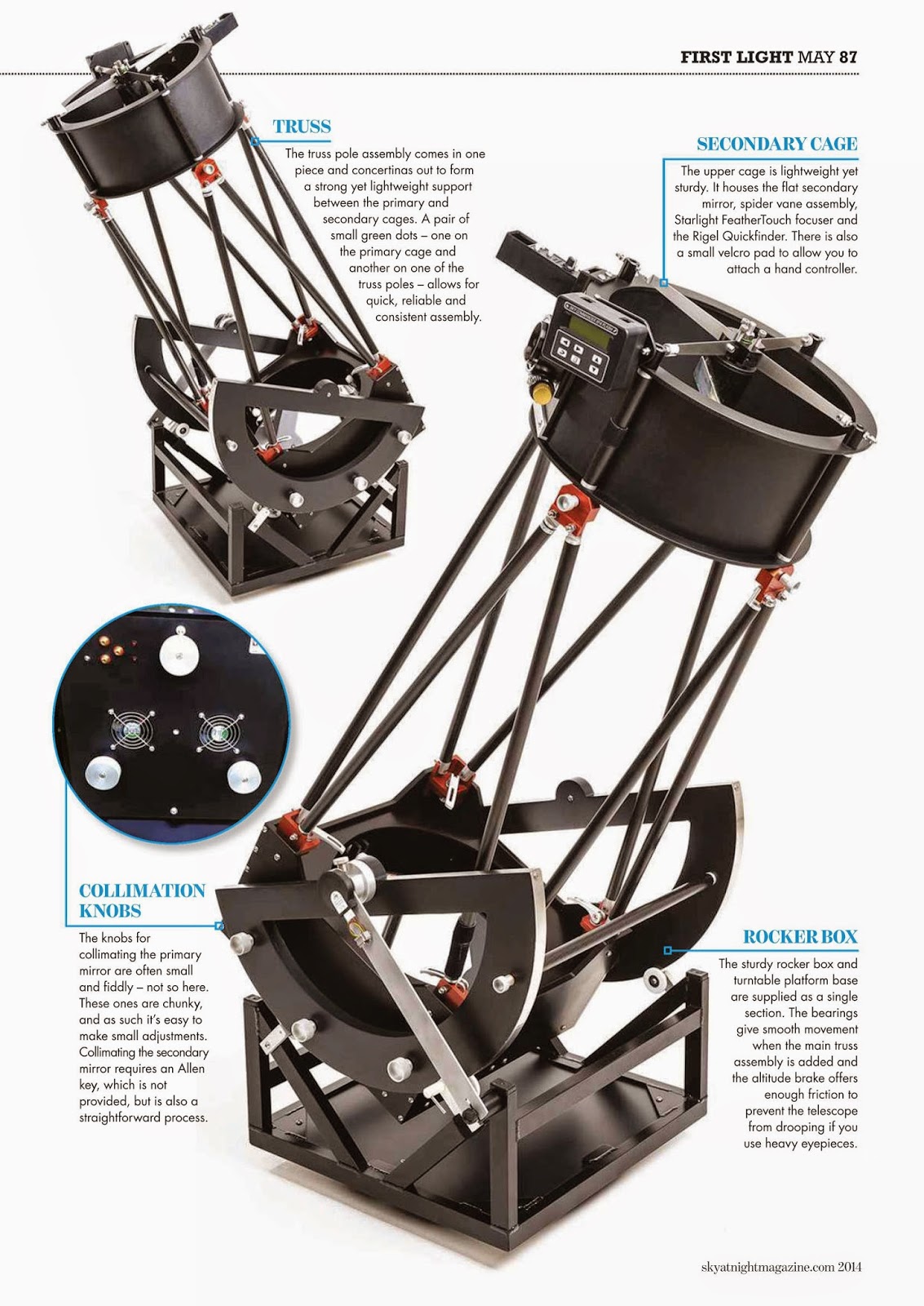 STELLARVIEW ET SKYVISION DEVELOPPEMENT: T300 SKYVISION DANS SKY AT NIGHT