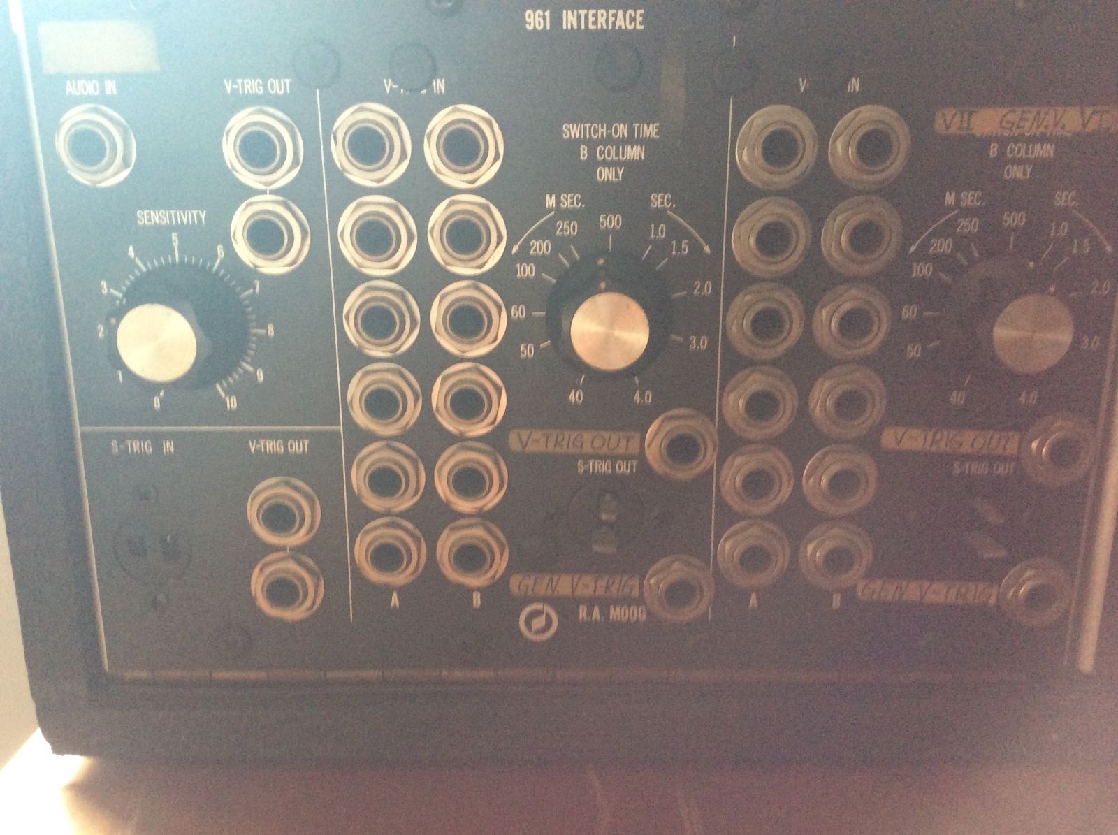 MATRIXSYNTH: Tangerine Dream's RA Moog 961 Interface For Sale