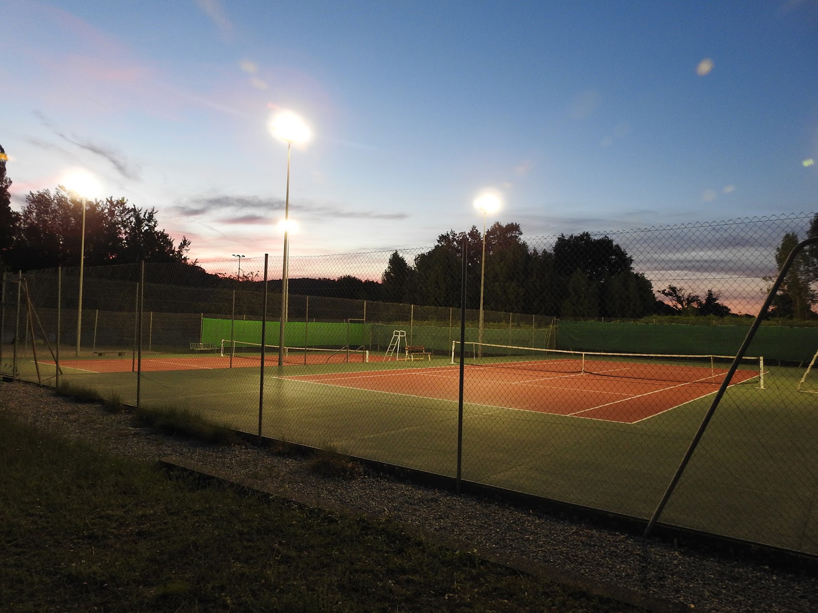 Tennis Club de Mons: Eclairage LED