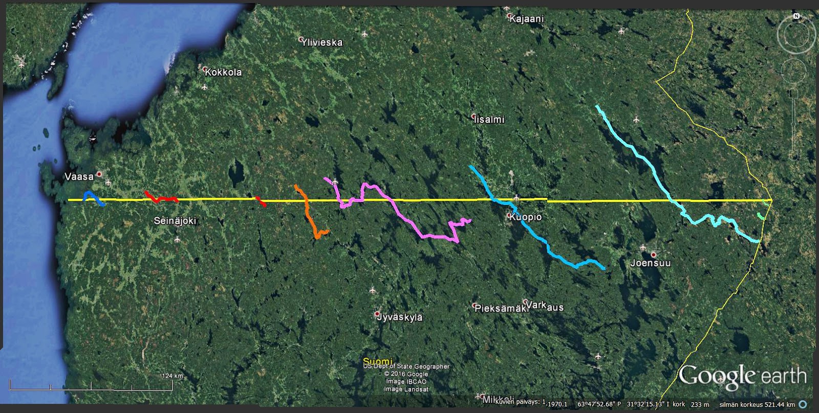 Off Road Paddler: Suomi-neidon lantiolla