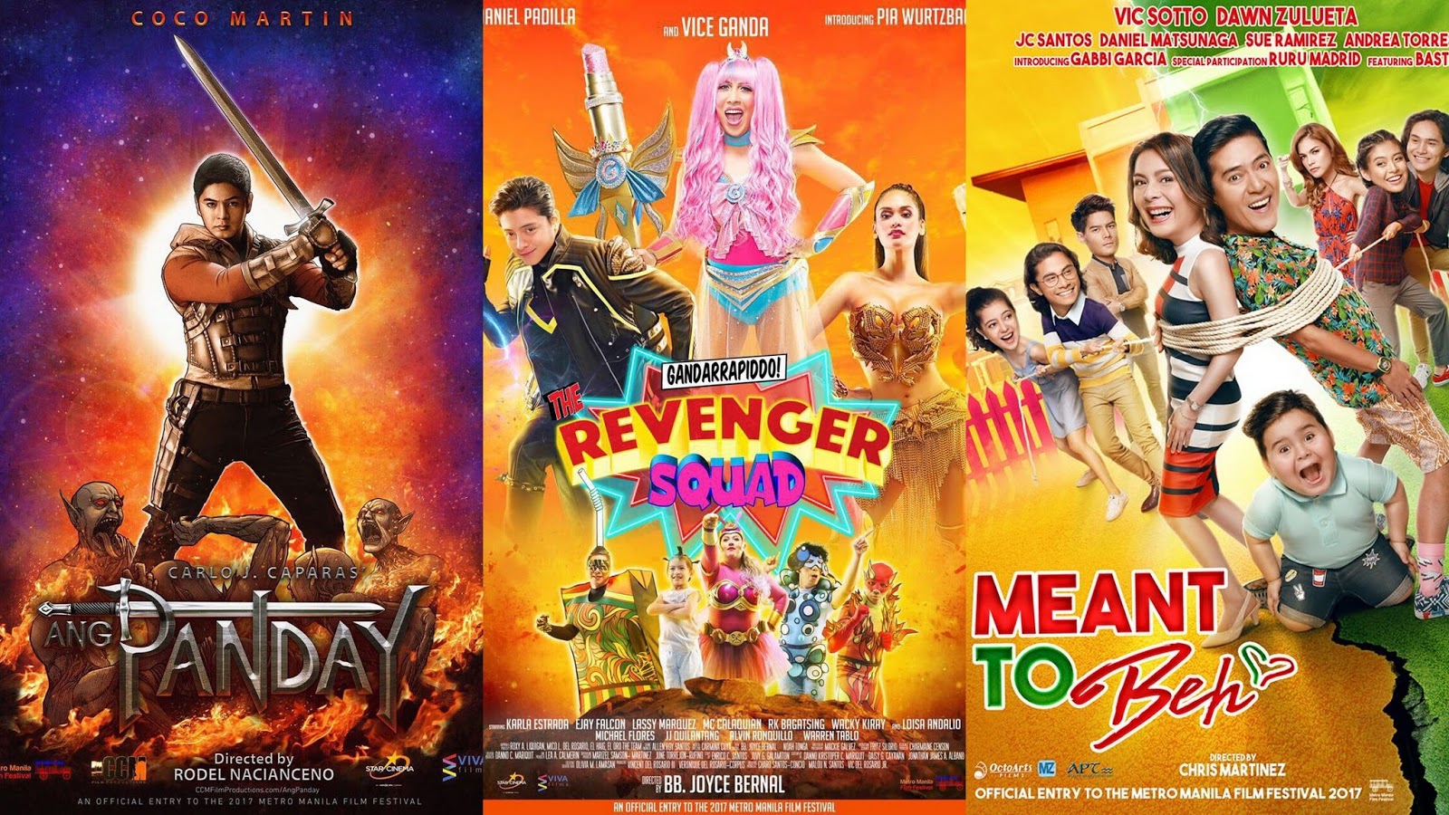 My Movie World: MMFF 2017 Parade of Stars, Cinema Evaluation Board ...