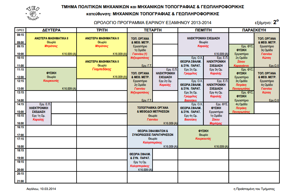 Π.Α.Σ.Π. ΠΟΛΙΤΙΚΩΝ ΜΗΧΑΝΙΚΩΝ ΤΕ ΚΑΙ ΜΗΧΑΝΙΚΩΝ ΤΟΠΟΓΡΑΦΙΑΣ ΚΑΙ ...