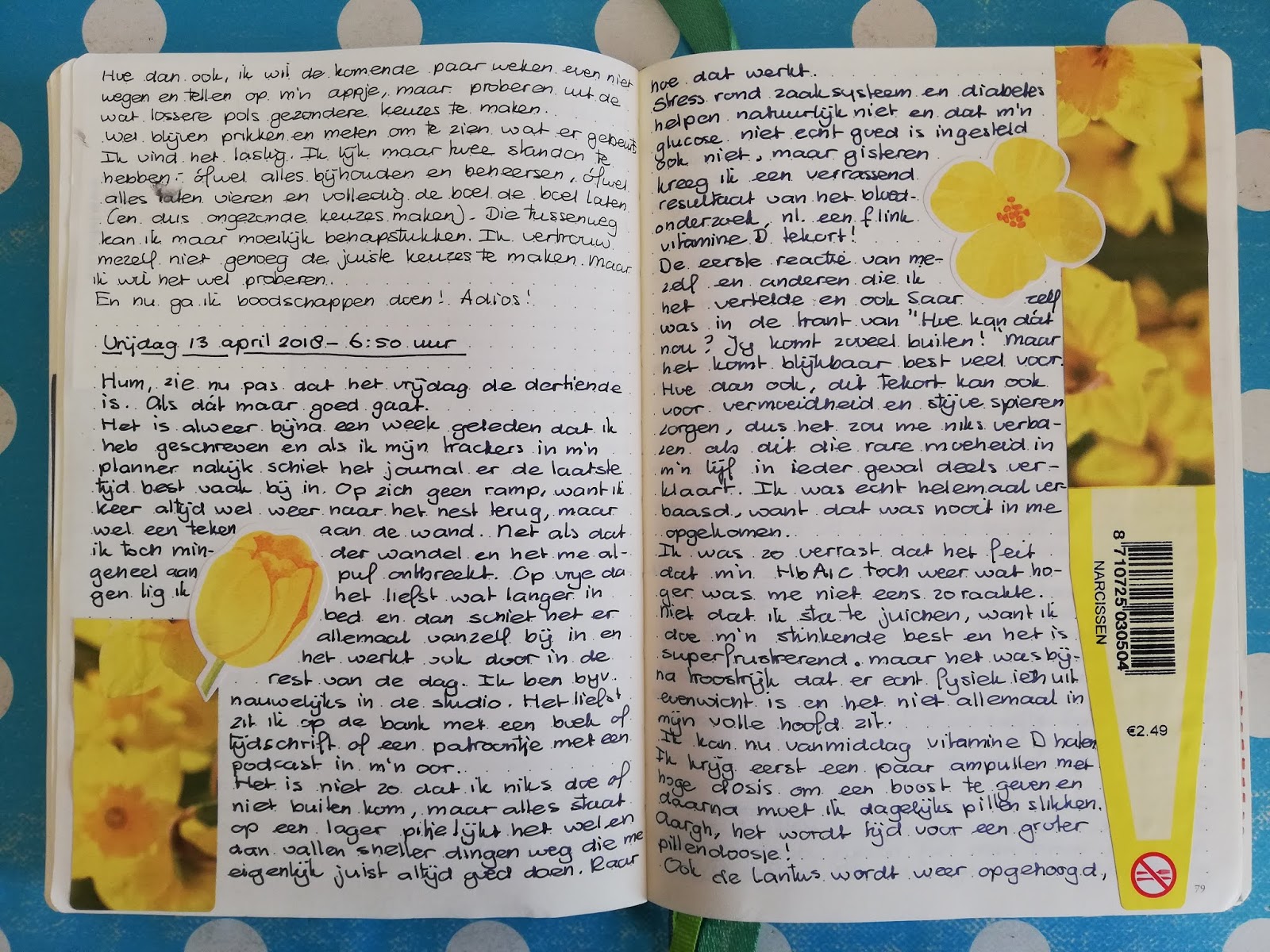 Caatje's Artsy Stuff: A peek in the journal