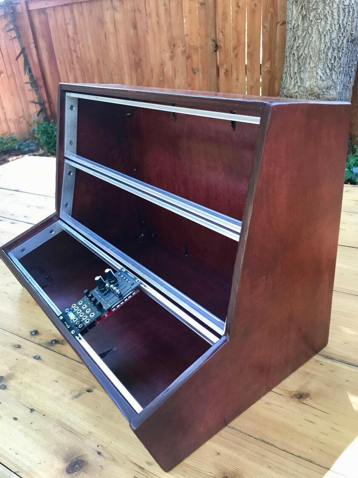 MATRIXSYNTH: Eurorack Modular Synthesizer Cases 104hp 9u Custom Maple ...