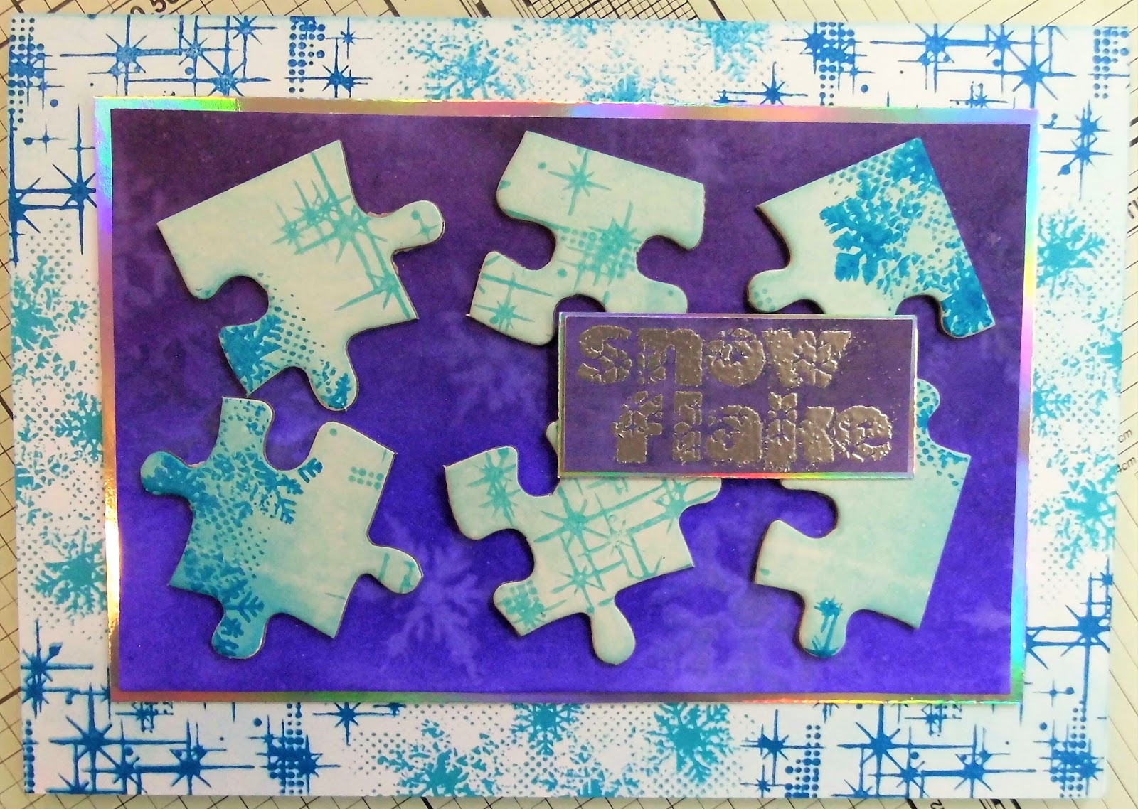 Sarah's Craft Shed: A Snowflake Puzzle!