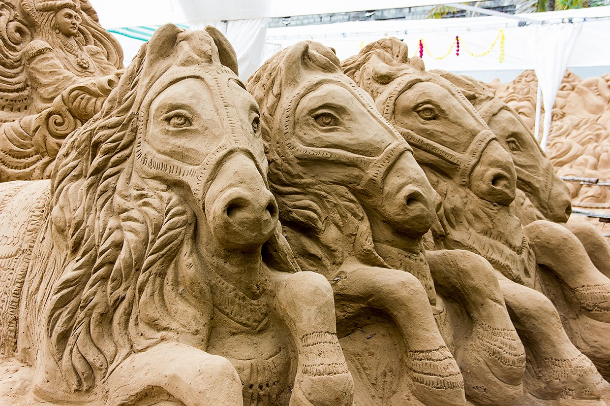 A visit to the world of creativity - Sand Art Museum, Mysore, India ...