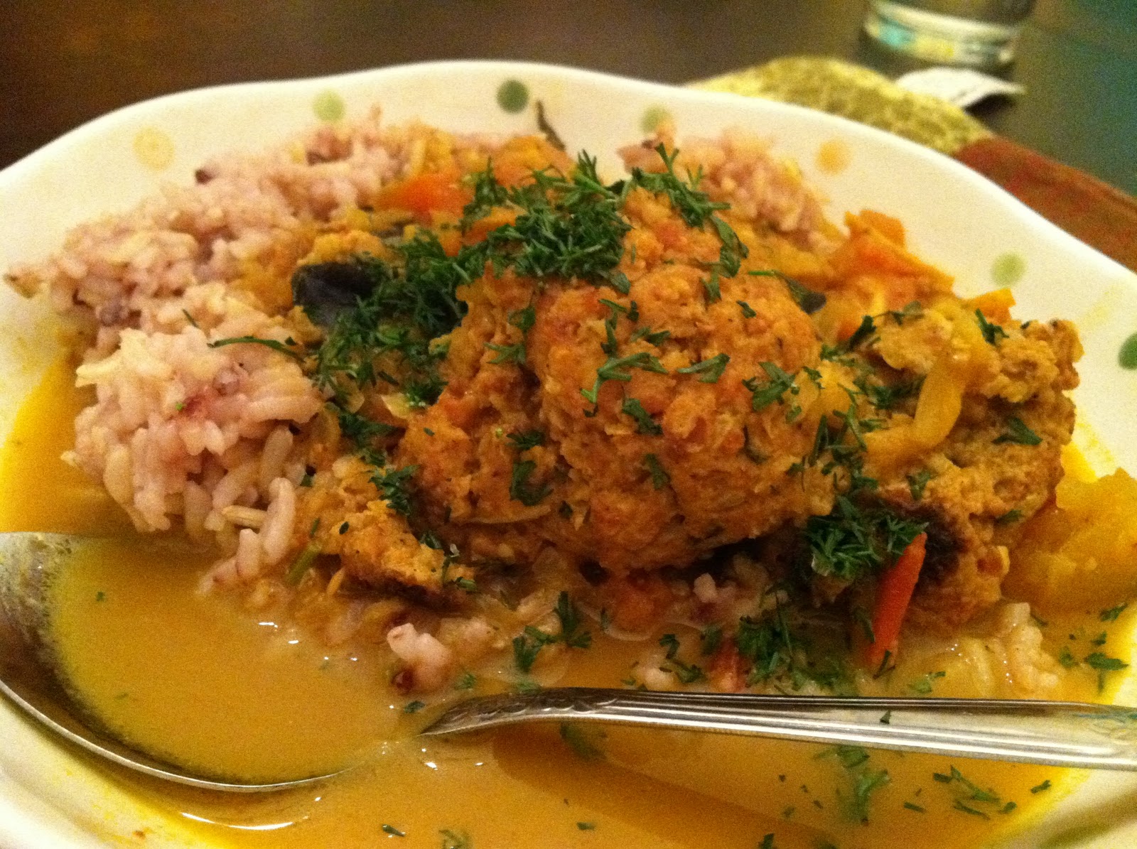 The Curried Cook: Turkey Kofta (meatballs)