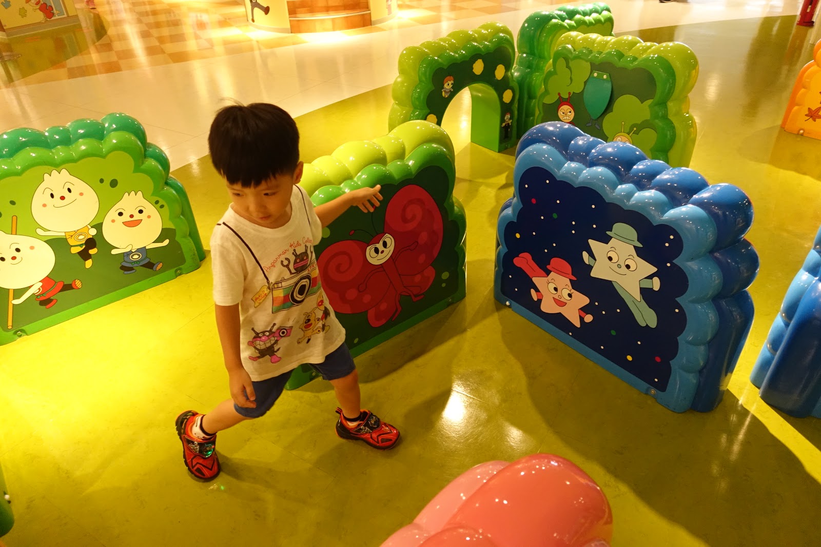 20180714 日本北九州自助親子遊 DAY9：麵包超人博物館、博多運河城、坐計程車到福岡機場