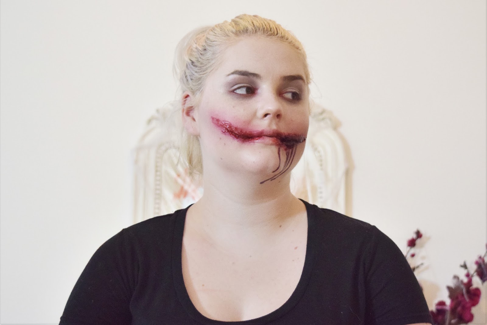 DIY HALLOWEEN SPECIAL EFFECTS MAKEUP TUTORIAL - A Life With Frills