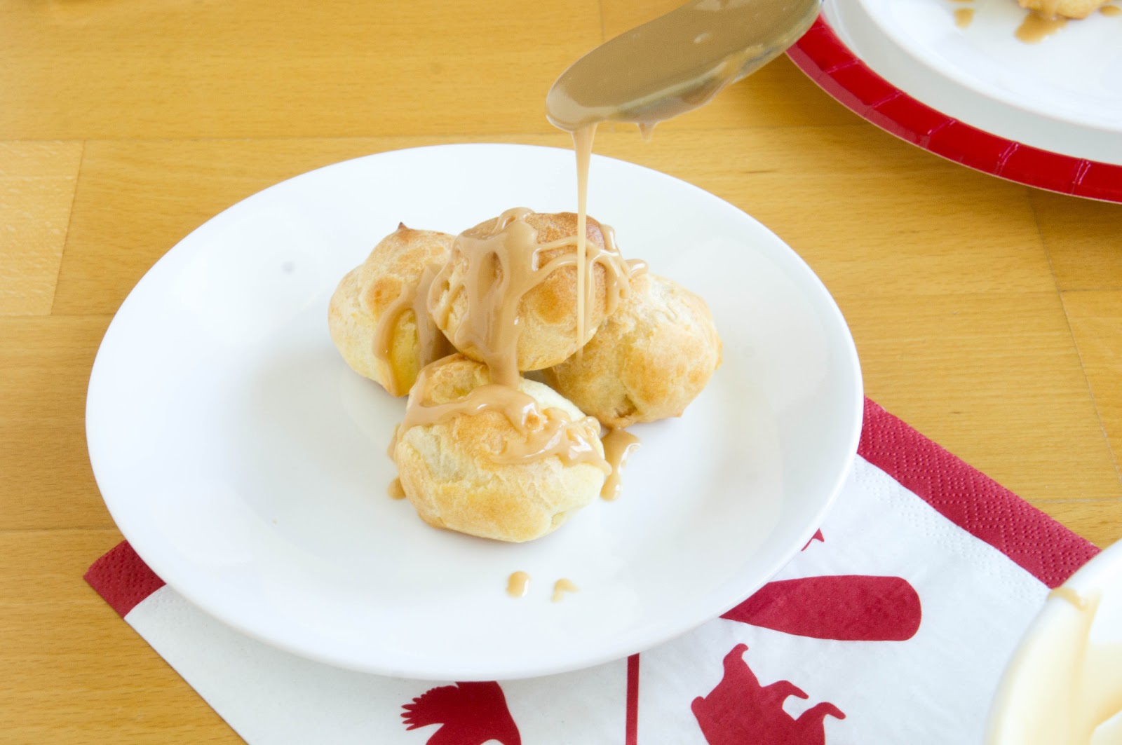 Smart Cookie: Maple Cream Puffs with Maple Glaze