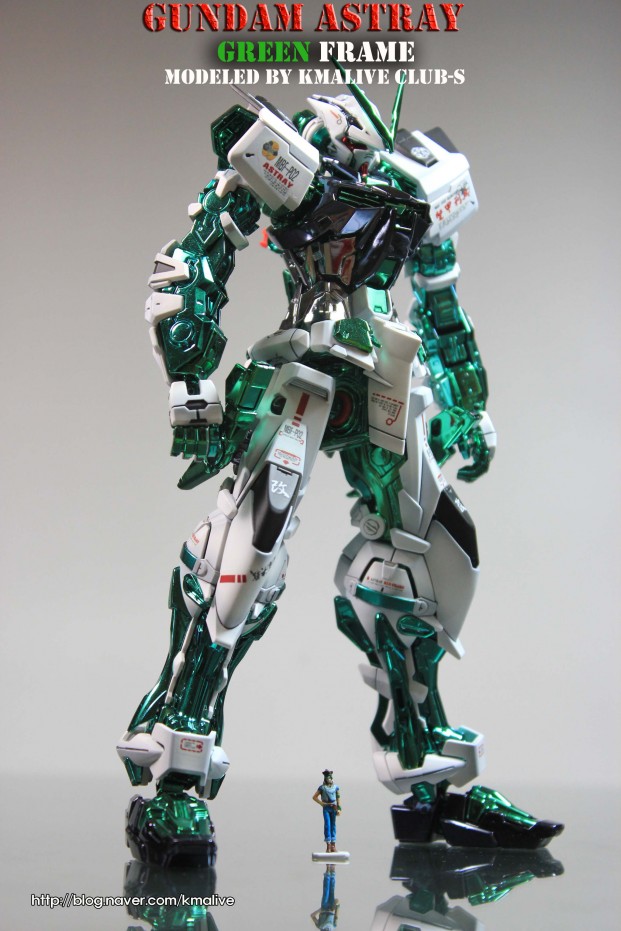 Custom Build: MG 1/100 Gundam Astray "Green Frame"