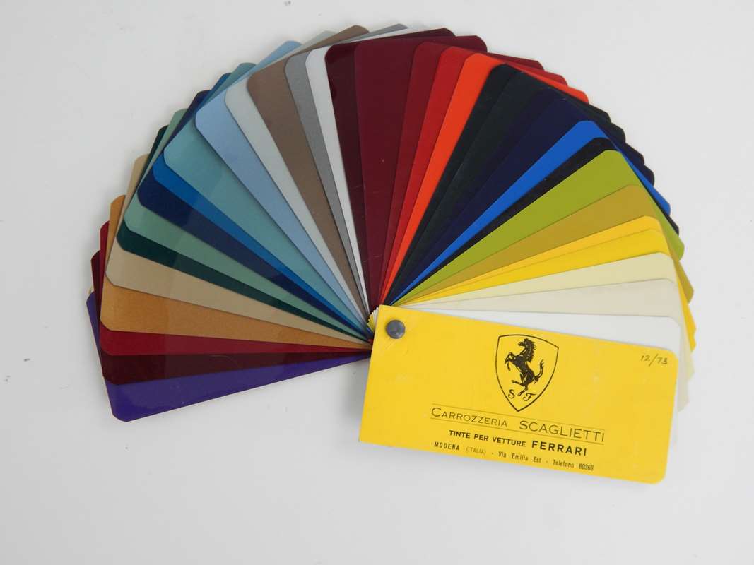 Ferrari 400: Ferrari 400 paint colors - colours - codes
