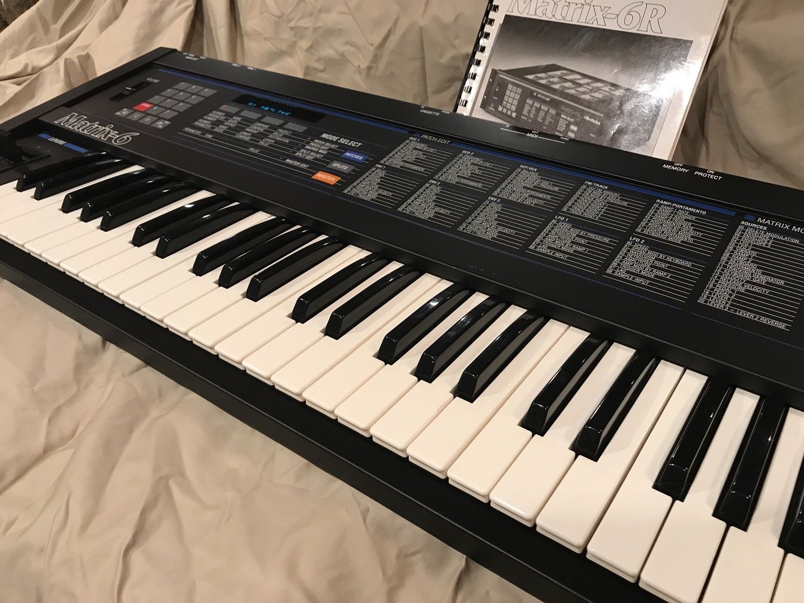 MATRIXSYNTH: Oberheim Matrix 6 Synthesizer SN 7633411