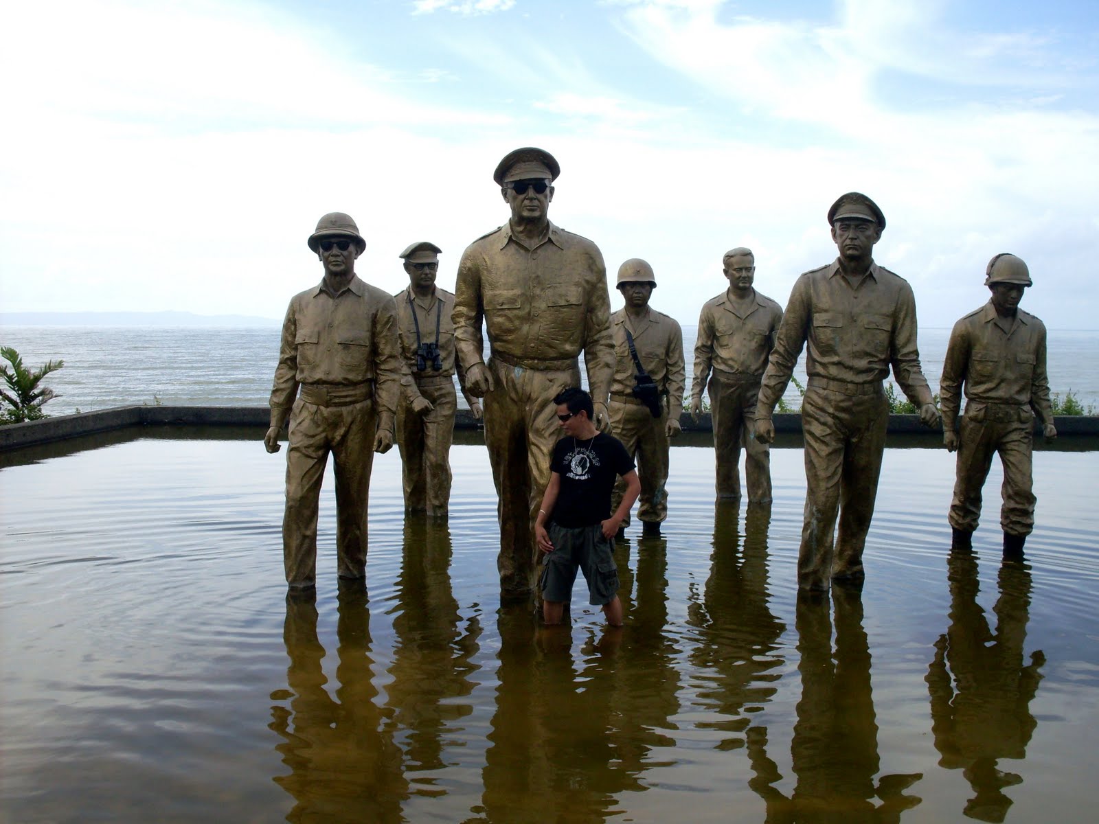 McARTHUR'S PARK, LEYTE: "I Shall Return"