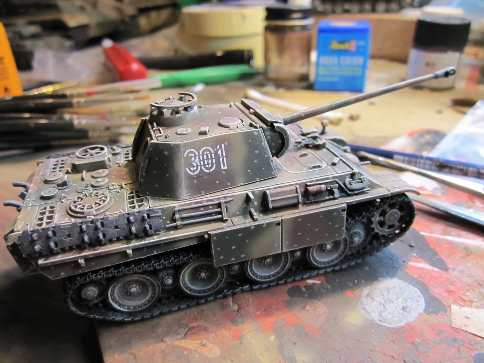 Panzer March!: Panther G Late - Dragon (7206)