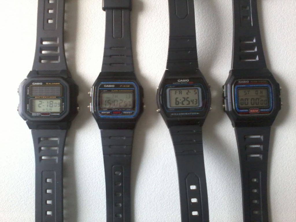 Zona Casio: Prueba: Casio W-202, el totalmente nuevo digital básico de ...