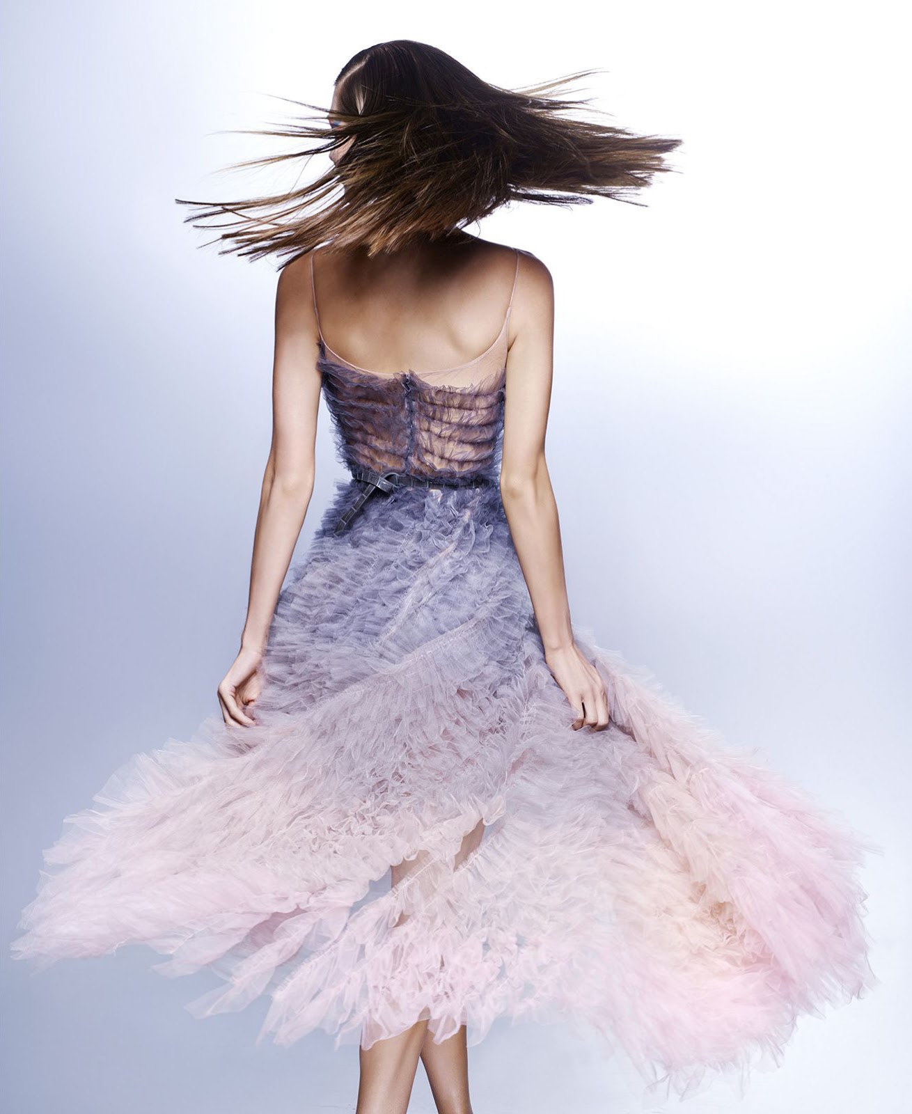 Grace Elizabeth in Harper's Bazaar US October 2017 by Karl Lagerfeld