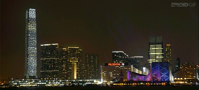 gif ciudad por la noche - Blog de imágenes