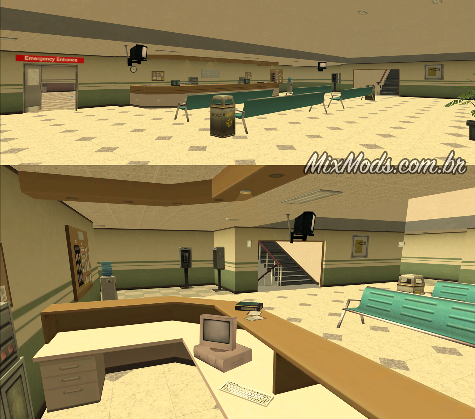 LS County General Hospital Interior - MixMods - Mods para GTA SA e outros