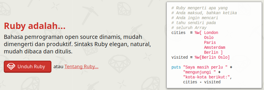 Apa itu Ruby?