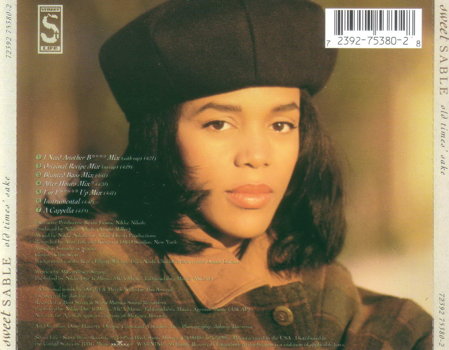 THE CRACK FACTORY: Sweet_Sable-Old_Times_Sake-(CDM)-1993-Y2H_INT