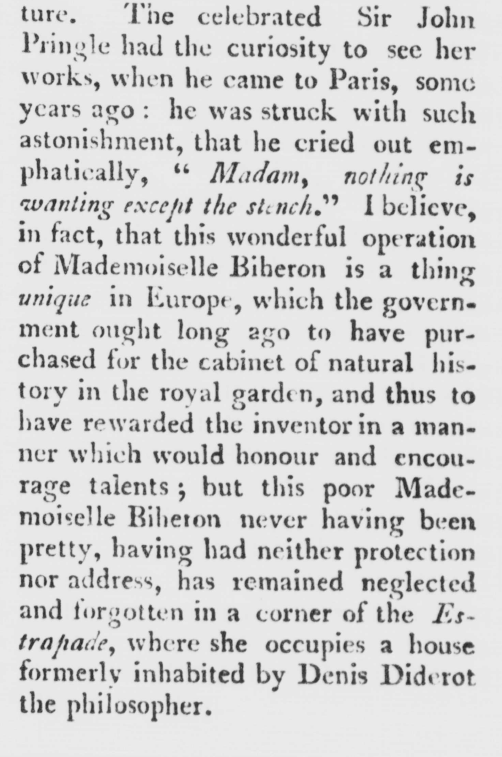 Grosser Anatomy: On the anatomical modeller Marie Catherine (or ...