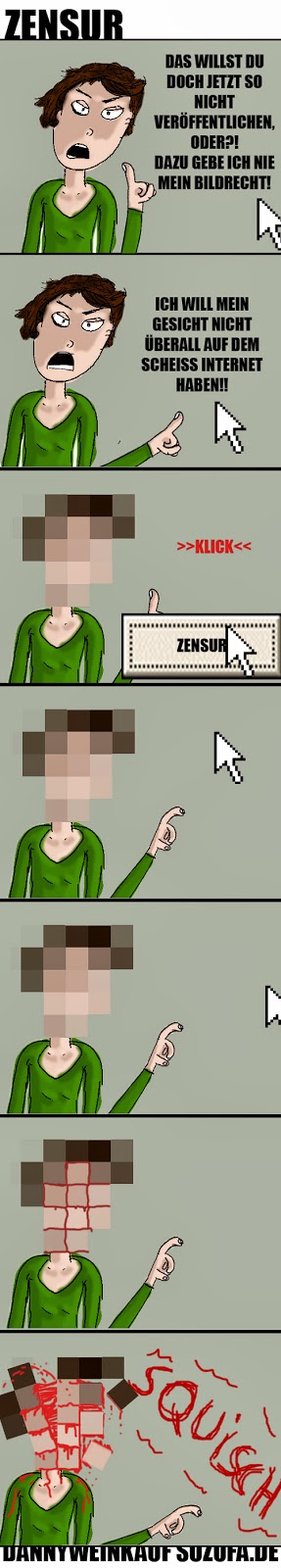 SuzuFA: Zensur - Cartoon