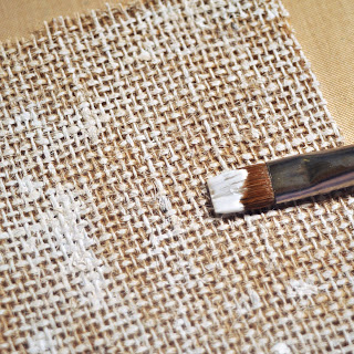 Creative Inspirations Paint: good ol' fashion burlap...