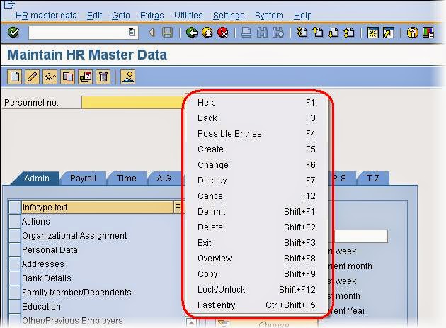 Learn SAP-ABAP online for Free.........: GUI and Navigation