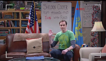 The Presurfer: Sheldon Cooper Presents Fun With Flags