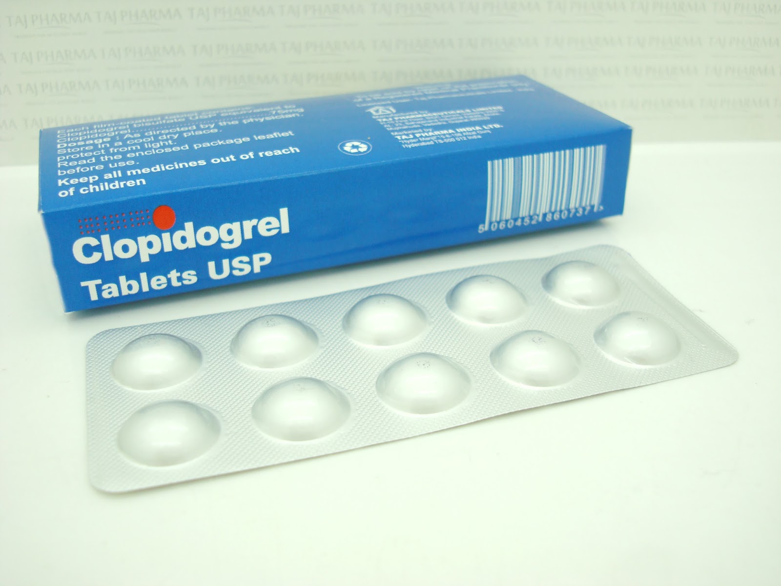 Clopidogrel tablets USP 75mg